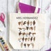Personalized American Sign Language Alphabet Tote Bag - Etsy
