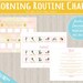 Morning Routine Chart for Toddlers Toddler Matching Activity INSTANT ...