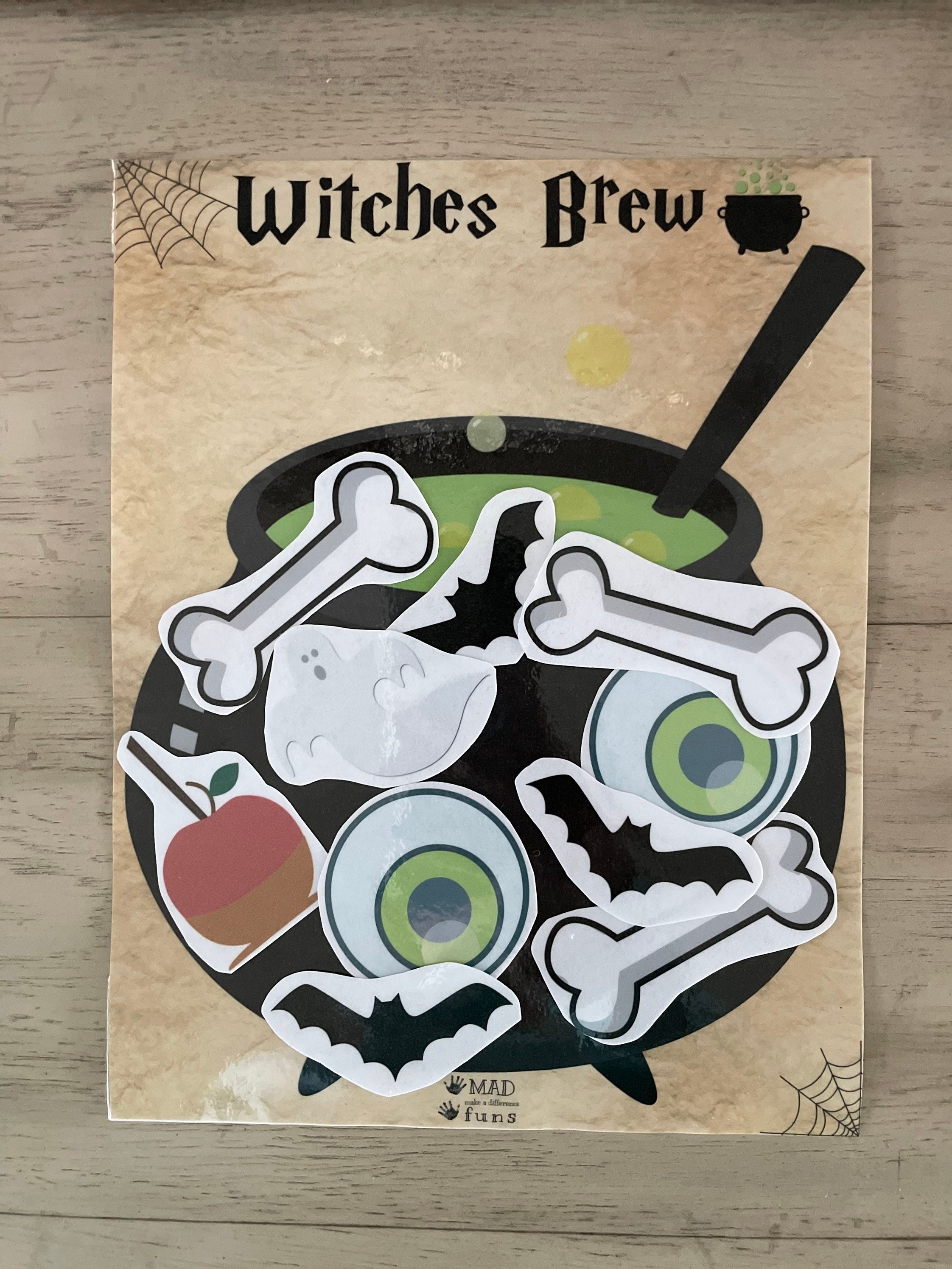 Witches Brew Potion Activity | INSTANT PRINTABLE DOWNLOAD | Halloween ...