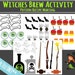 Witches Brew Potion Activity | INSTANT PRINTABLE DOWNLOAD | Halloween ...