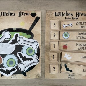 Witches Brew Potion Activity | INSTANT PRINTABLE DOWNLOAD | Halloween ...