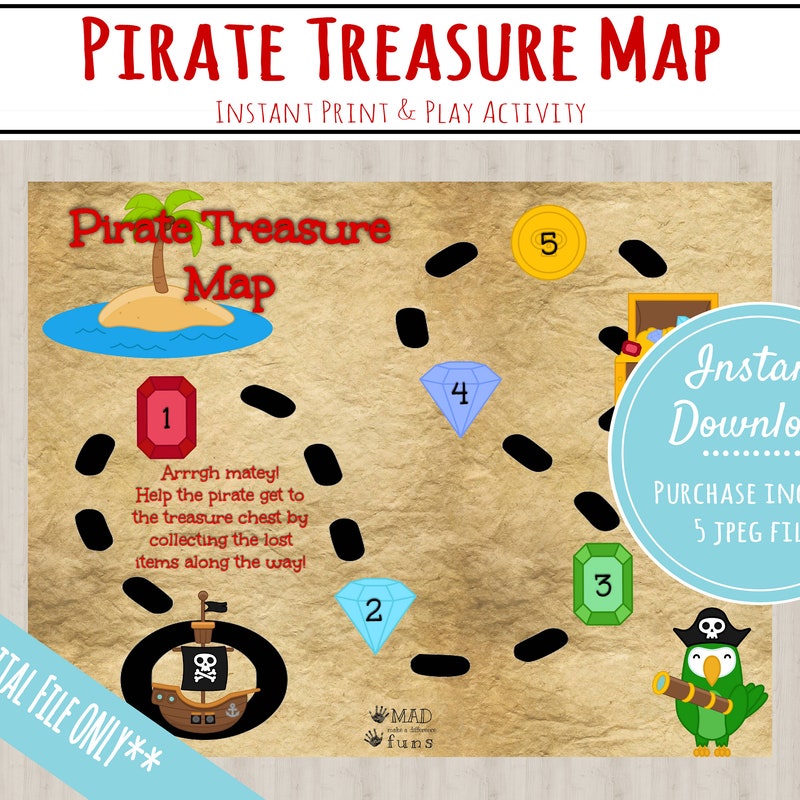 Treasure Hunt Decor - Etsy