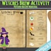 Witches Brew Potion Activity | INSTANT PRINTABLE DOWNLOAD | Halloween ...