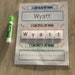 Learn to Read, Spell and Write Name Printable Activity, PERSONALIZED ...