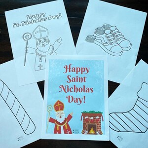 Saint Nicholas Day Printables | St. Nicholas Day Activity | St Nicholas ...