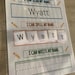 Learn to Read, Spell and Write Name Printable Activity, PERSONALIZED ...