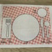 Multicolor Placemat Table Setting Matching Activity INSTANT - Etsy
