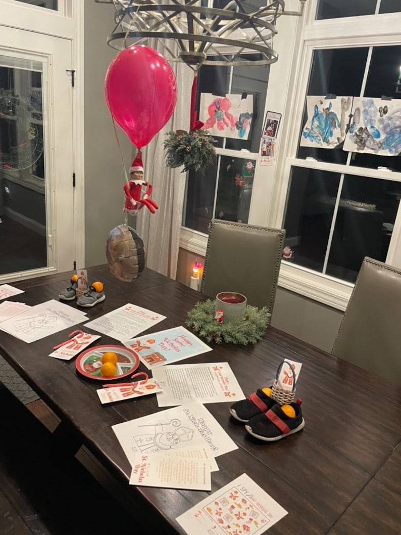 Saint Nicholas Day Printables St. Nicholas Day Activity St - Etsy