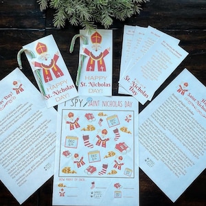 Saint Nicholas Day Printables | St. Nicholas Day Activity | St Nicholas ...