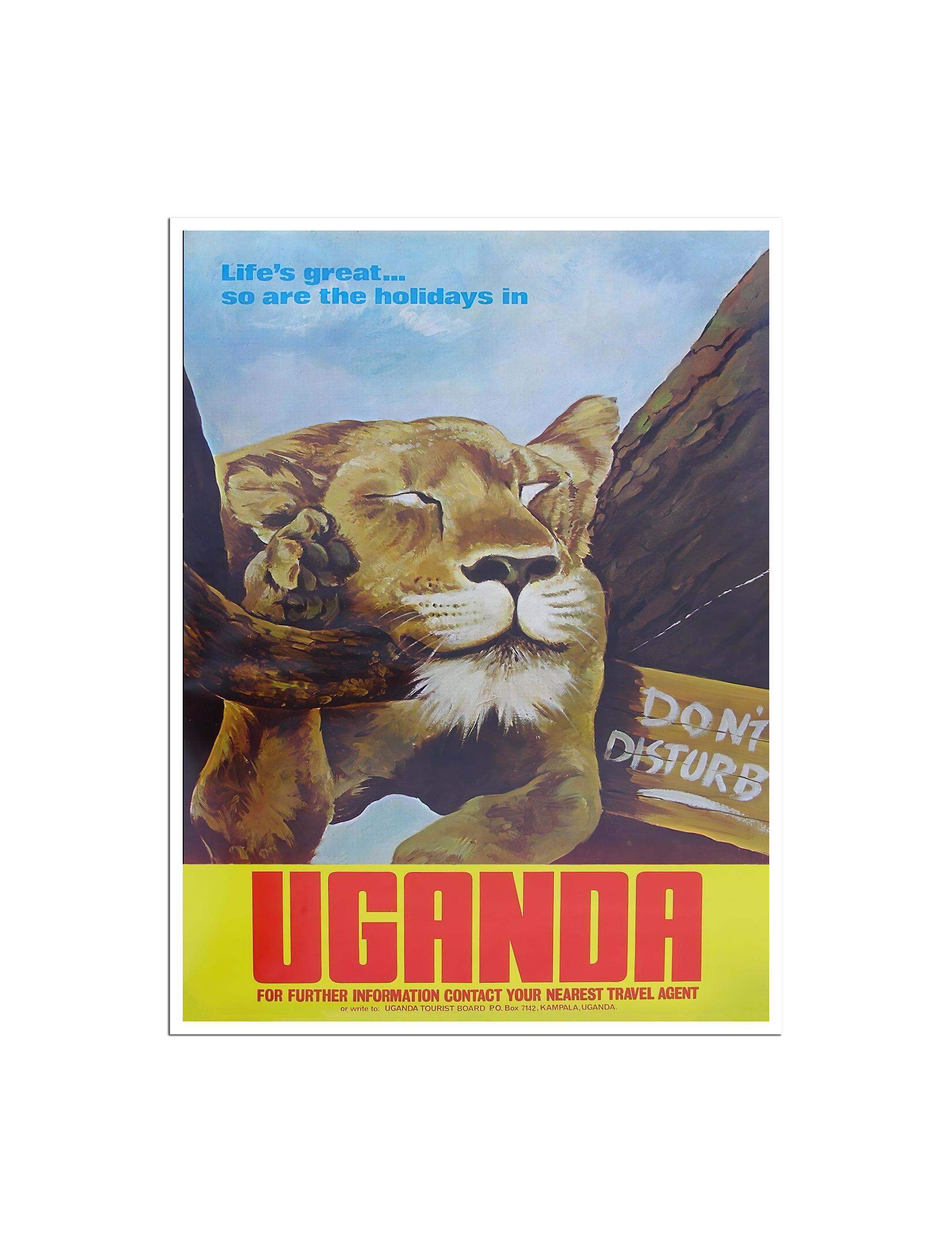 Uganda Art Africa Travel Poster Vintage Home Decor Print Retro Xr497 - Etsy