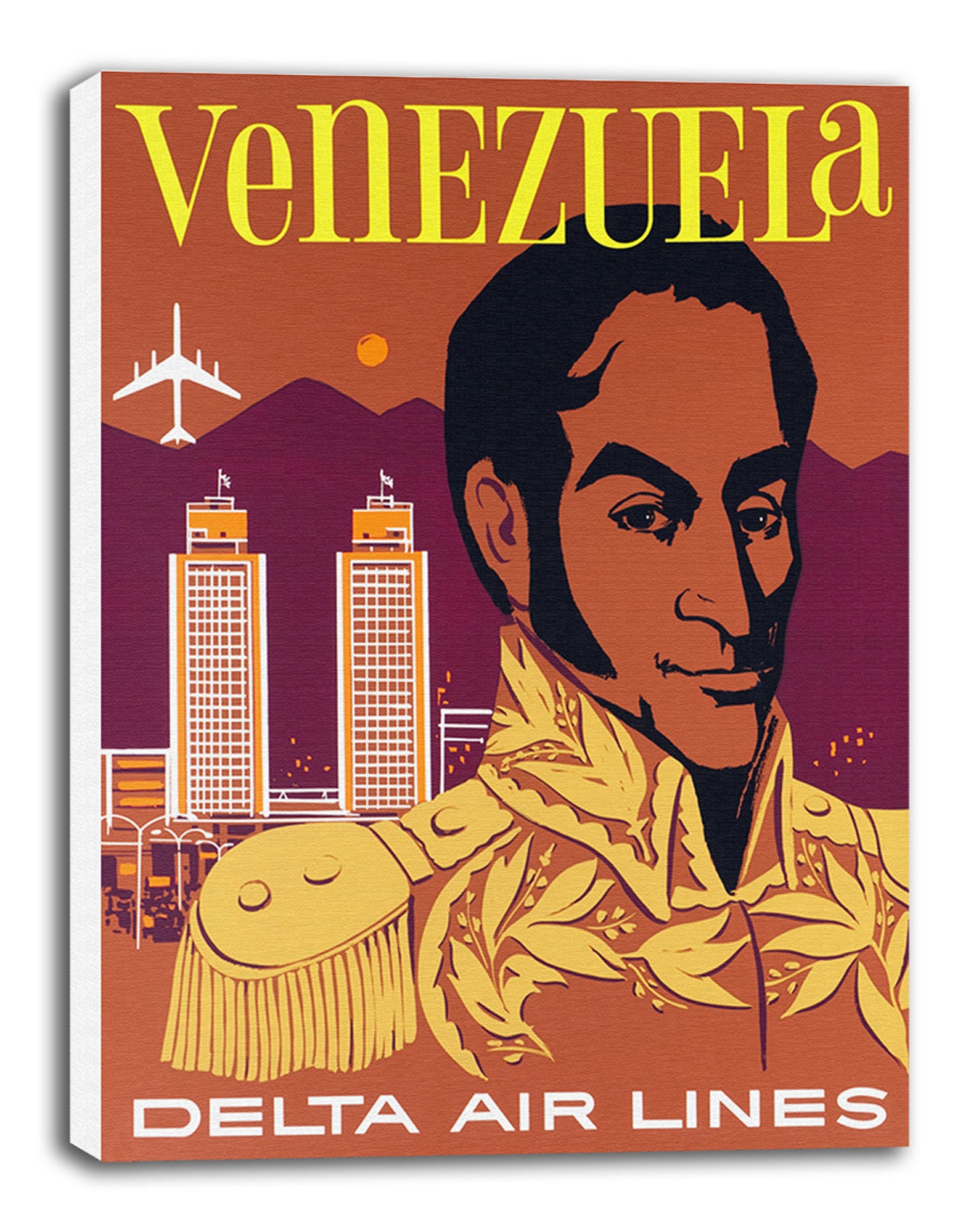 Venezuela Art Travel Poster Vintage Home Decor Print Retro - Etsy