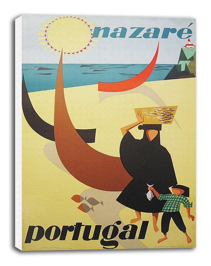 Portugal Print Travel Poster Retro Art Gift Hanging Wall Decor - Etsy UK