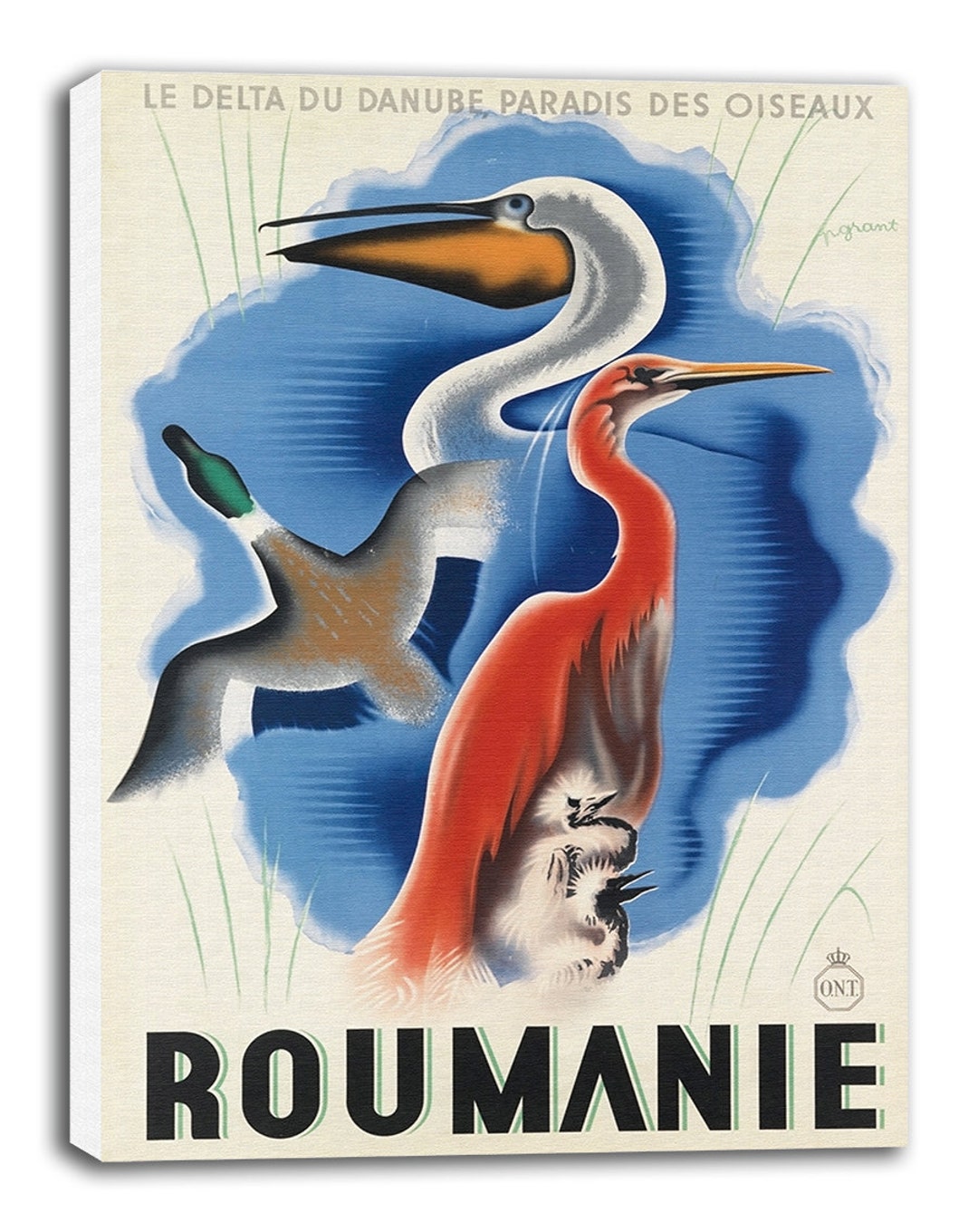 Romania Print Vintage Travel Poster Retro Home Decor Art Xr945 - Etsy