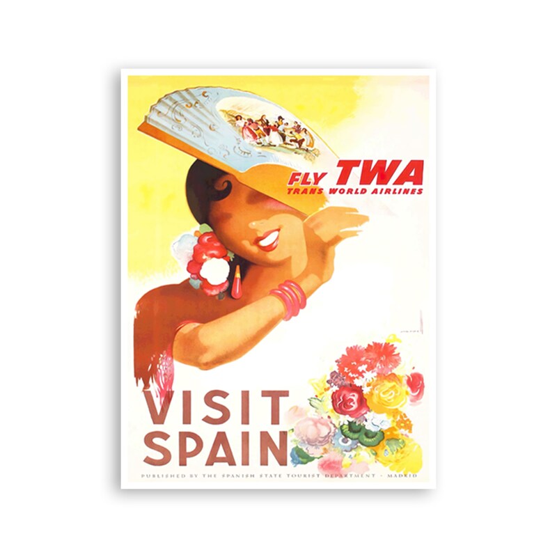 Spanish Poster - Etsy