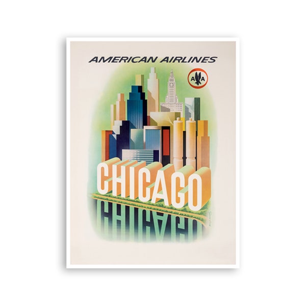 Chicago Print - Etsy