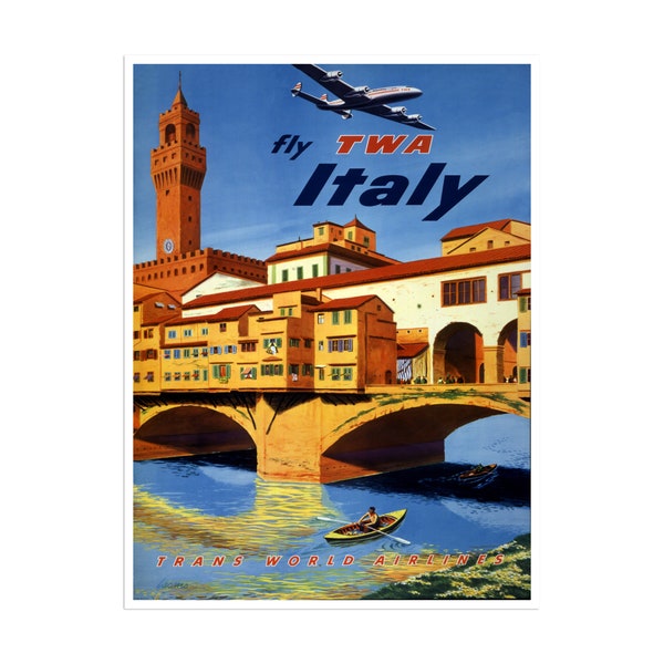 Italy Travel Poster - Etsy