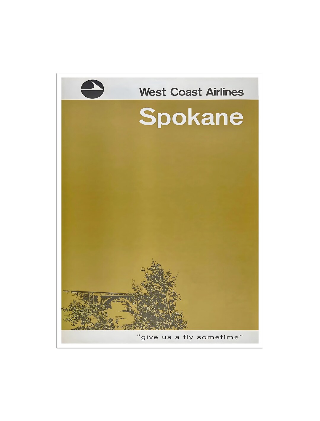 Spokane Travel Art Washington Poster Print Gift Xr4793 - Etsy