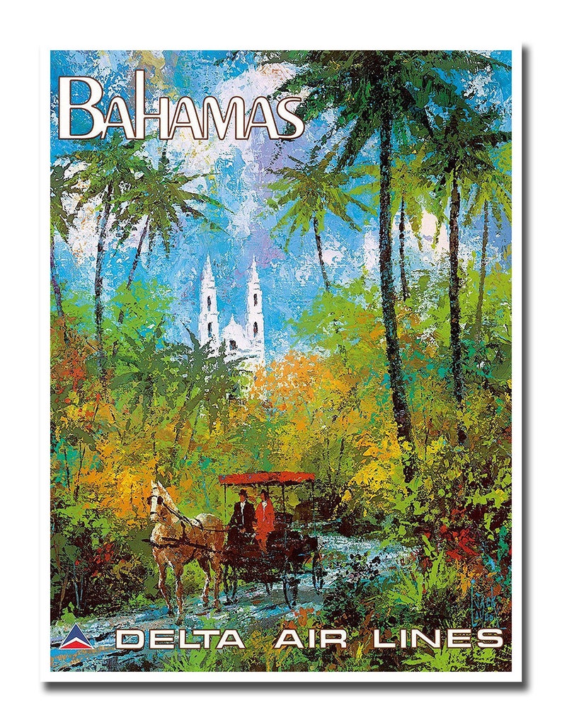 Art Bahamas Travel Poster Wall Decor Print Gift Xr2315 - Etsy