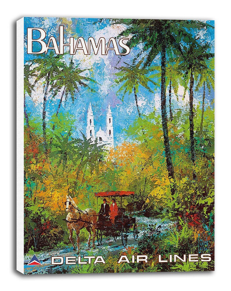Art Bahamas Travel Poster Wall Decor Print Gift Xr2315 - Etsy
