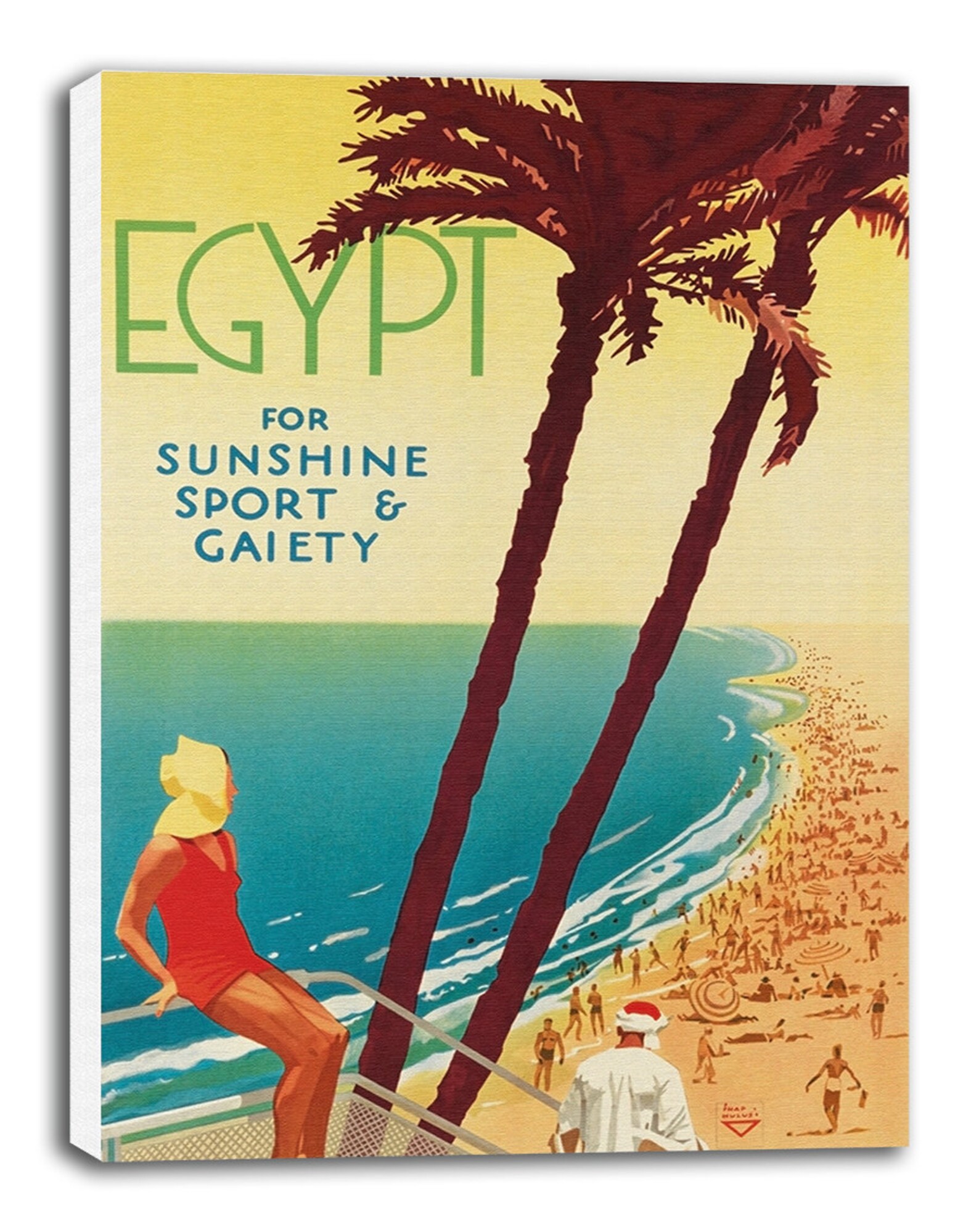 Egypt Art Vintage Travel Poster Retro Home Decor Print Xr926 - Etsy