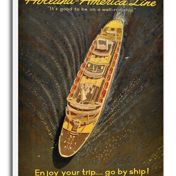 Cruise Ship Poster - Etsy