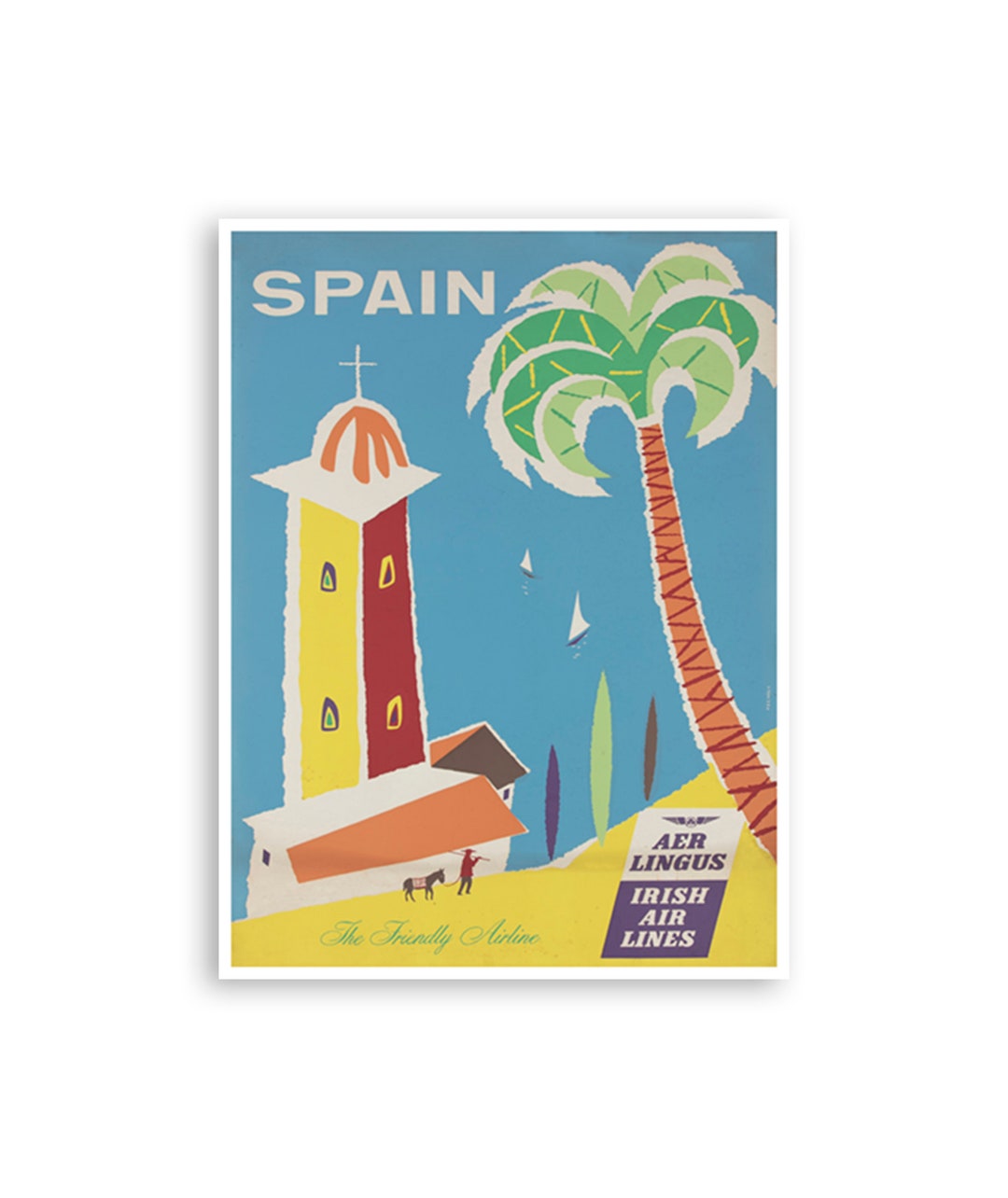 Spain Wall Art Vintage Spanish Poster Xr3767 - Etsy