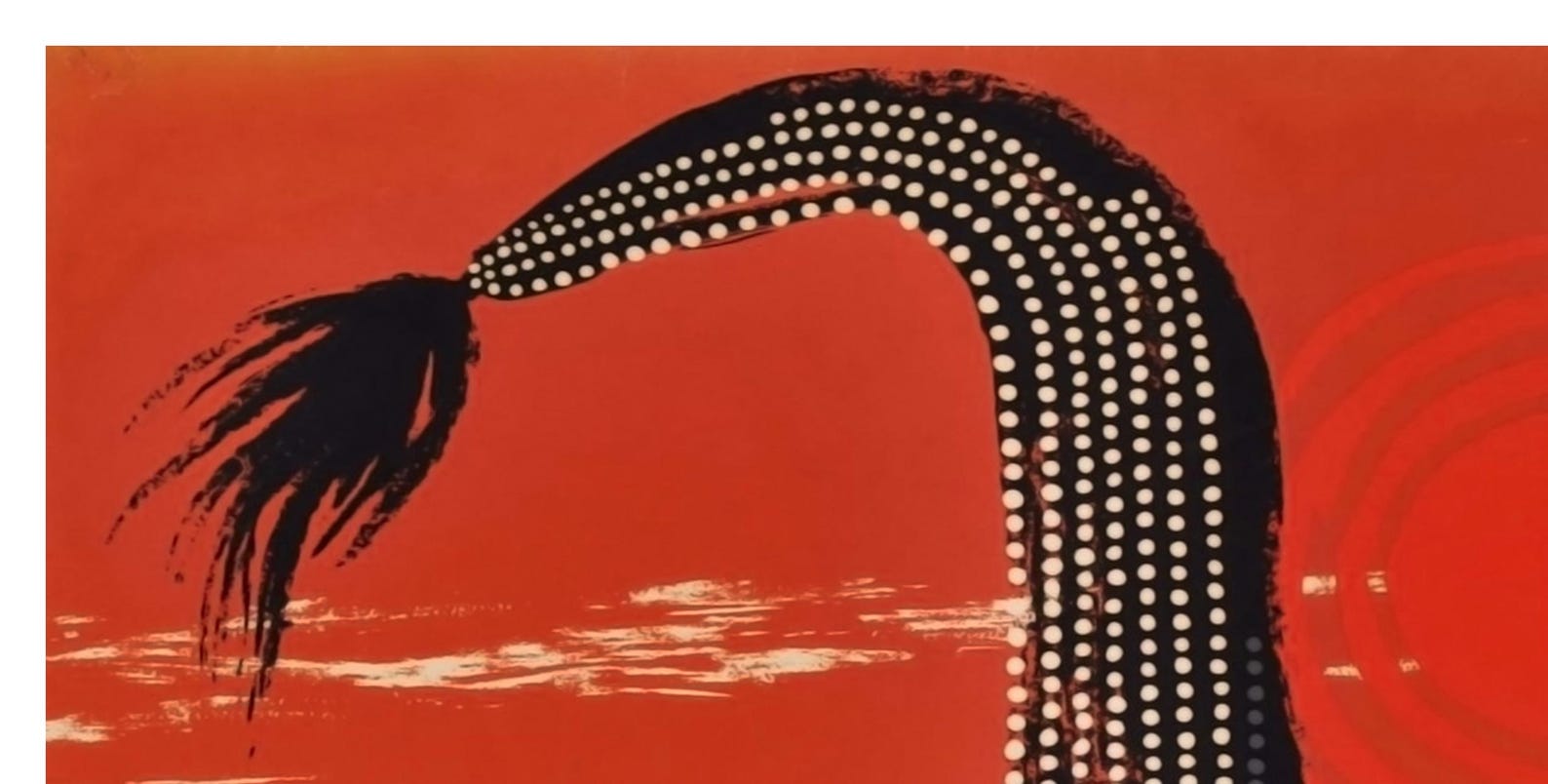 Australia Poster Aboriginal Art Teal Airlines Travel Print Xr1600a - Etsy