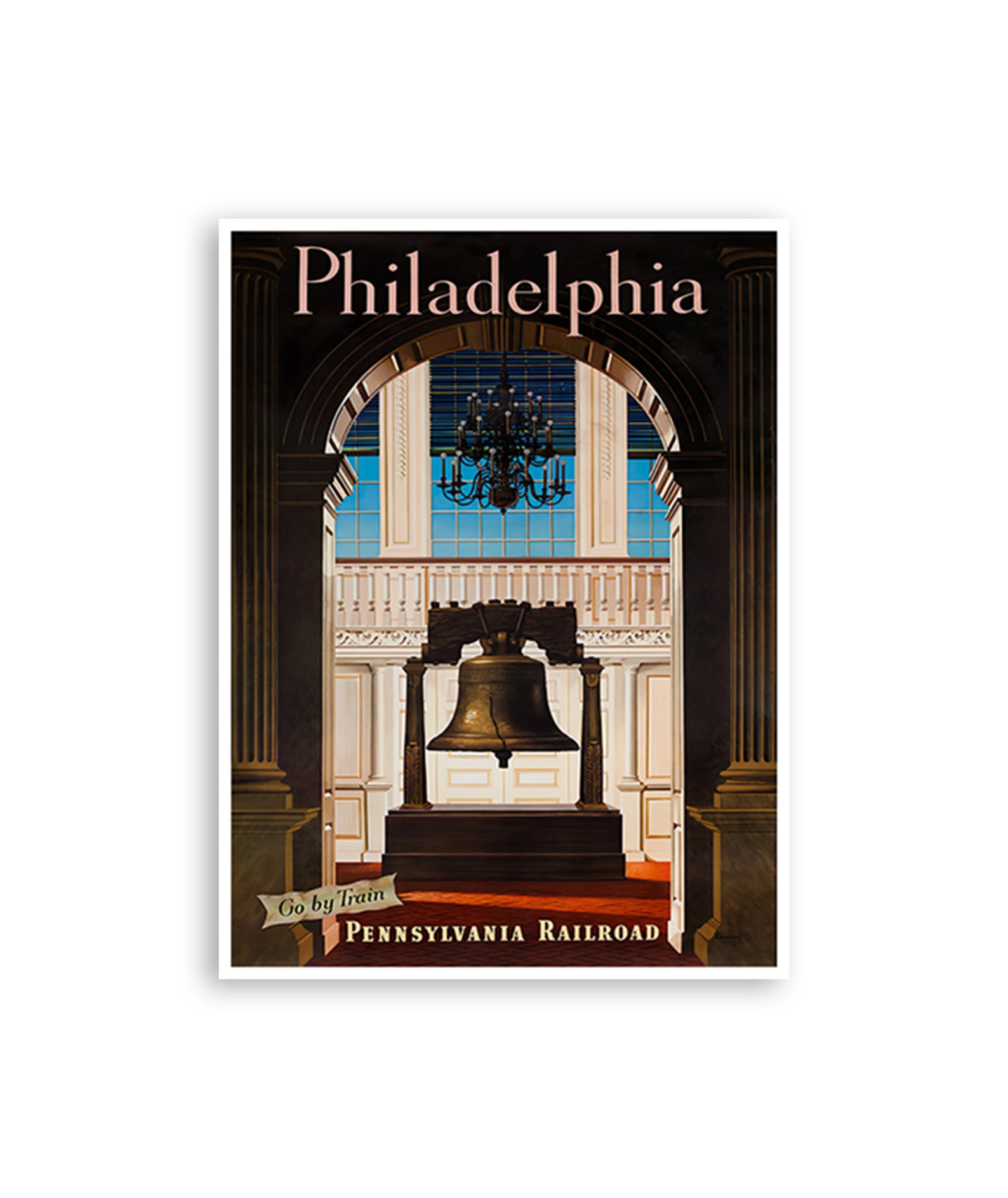 Philadelphia Art Pennsylvania Print Liberty Bell Poster Xr4149a - Etsy