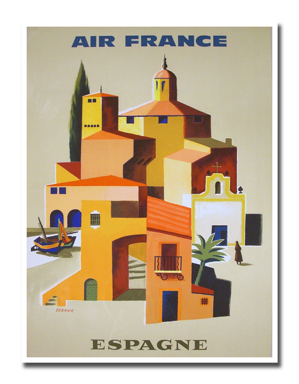 Vintage Spanish Art Spain Travel Poster Print Canvas Hanging Etsy vintage-spanish-art-spain-travel-poster-print-canvas-hanging-etsy
