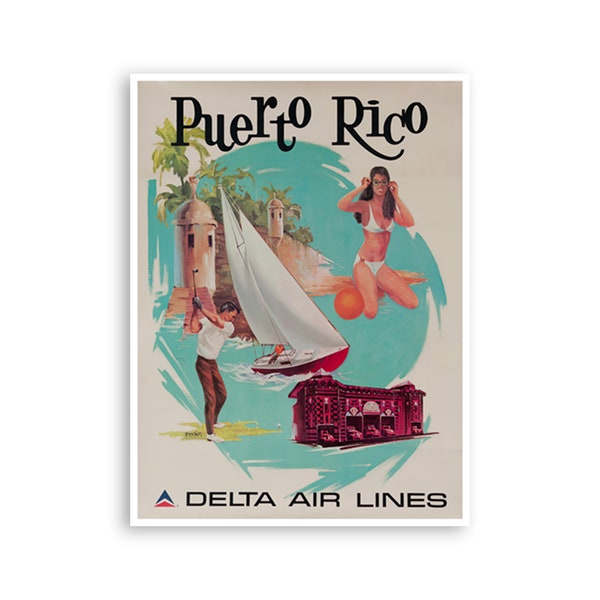 Puerto Rico Poster - Etsy