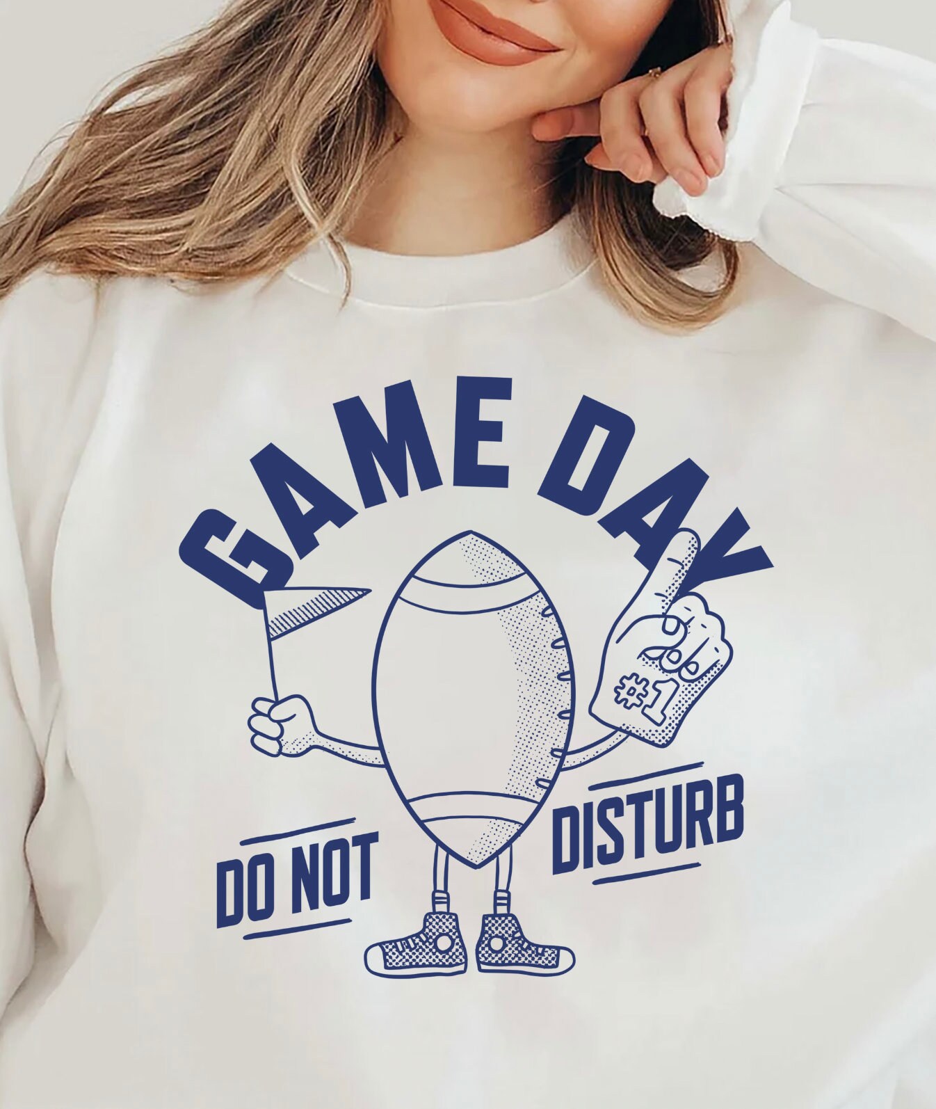 Retro Vibes Football Game Day Team Colors Funny Fall T-shirt Design PNG ...