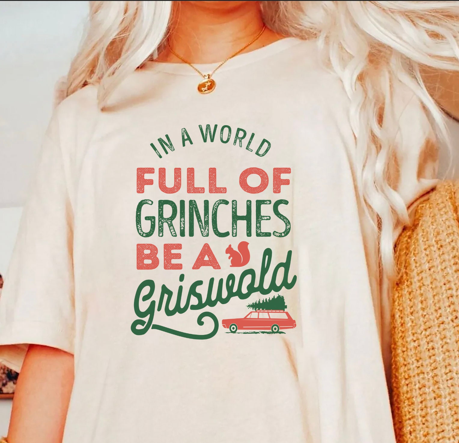 Retro Vintage Cozy Christmas Movie Griswold Vacation Station Wagon ...