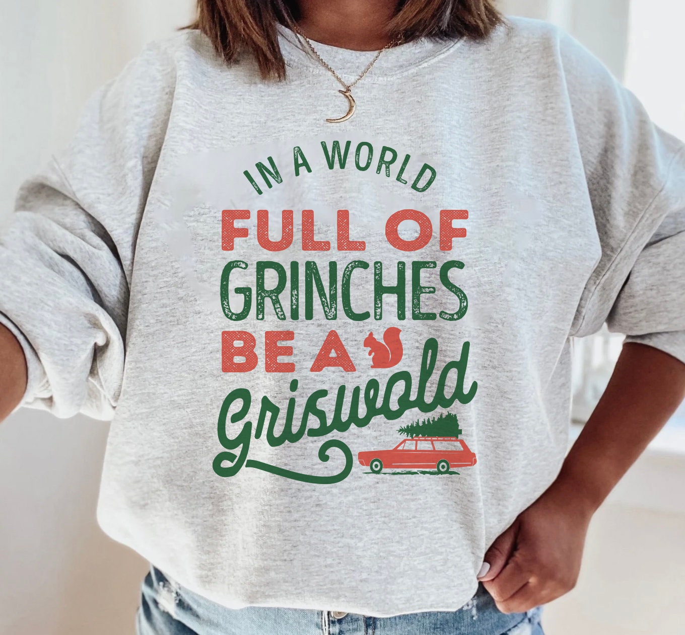 Retro Vintage Cozy Christmas Movie Griswold Vacation Station Wagon ...