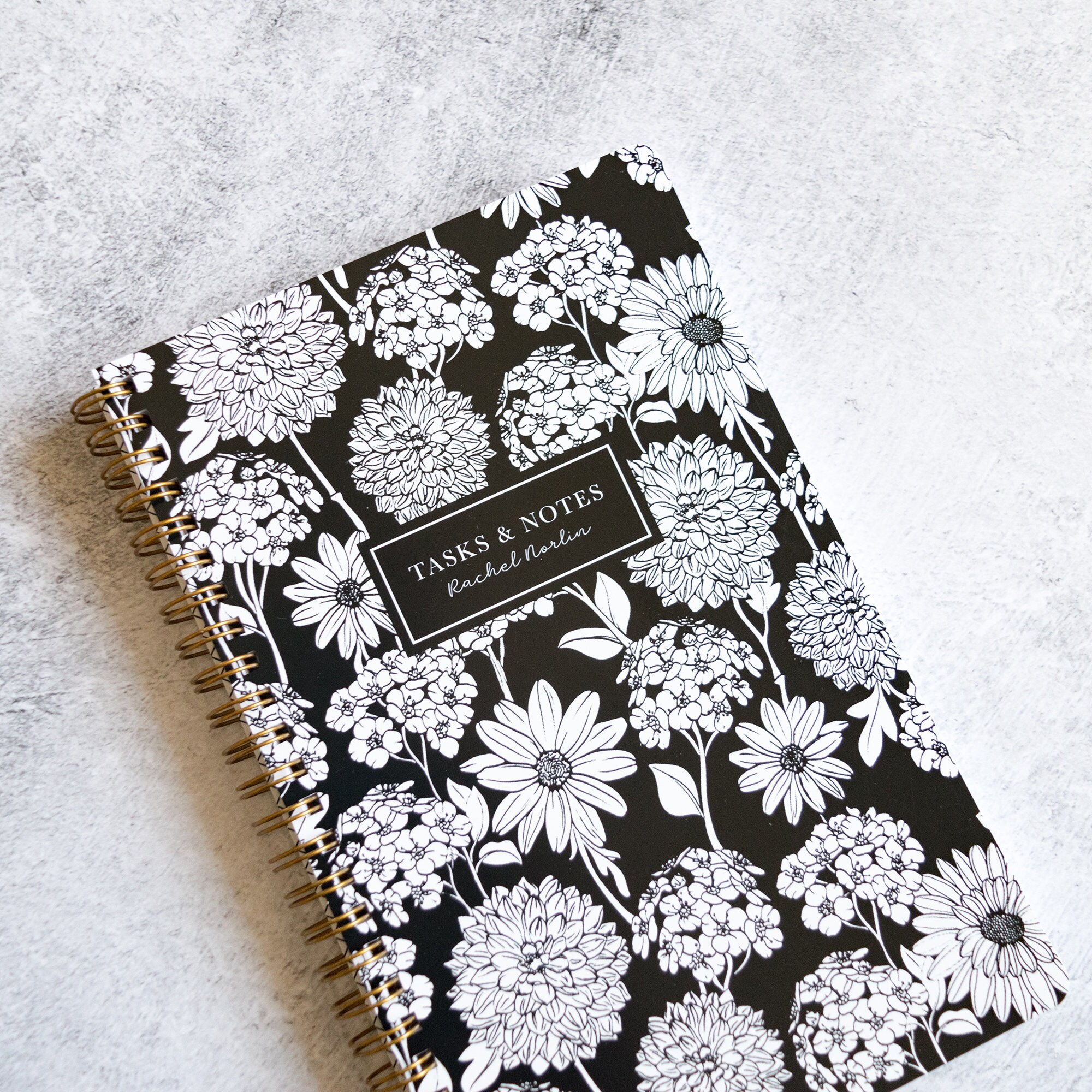 To Do List Notebook Personalized to Do List Custom Spiral | Etsy