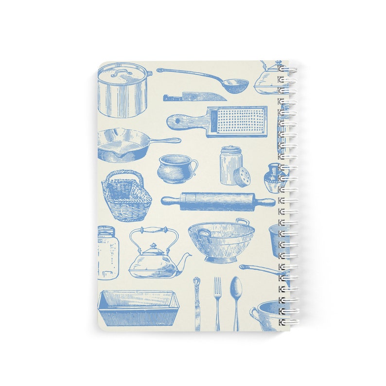 Recipe Book Cooking Journal Personalized Notebook Spiral Notebook ...