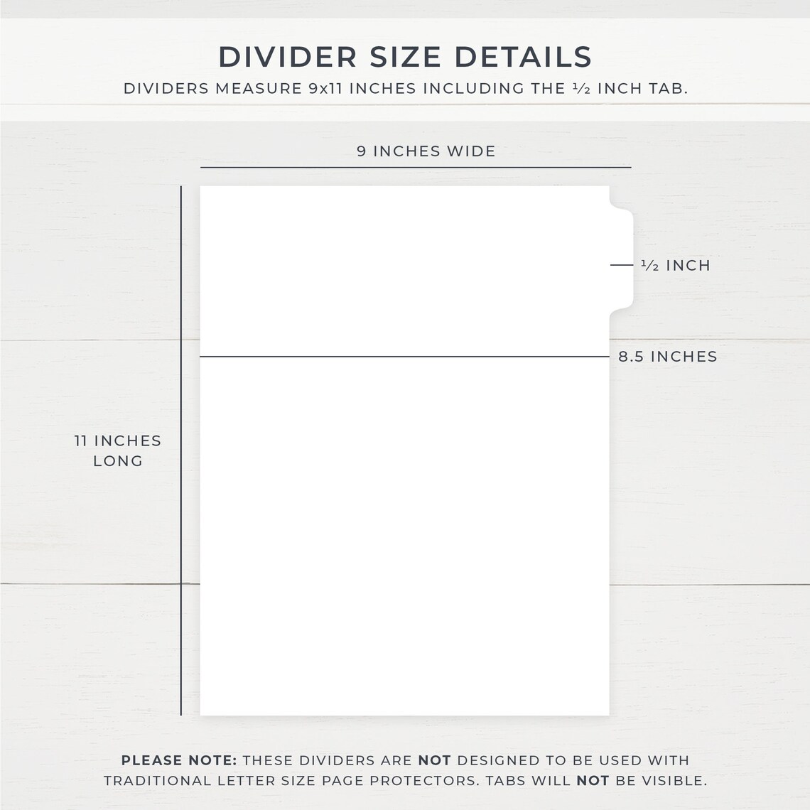 Custom Binder Dividers Printed Index Tabs Personalized With - Etsy