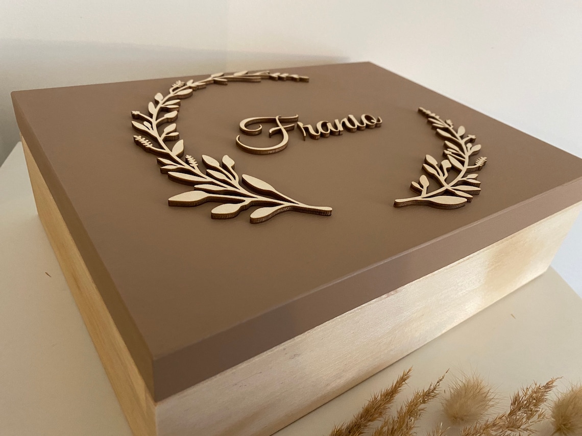 Bespoke Memory Box With Name for Girl Legacy Box Memory Box - Etsy