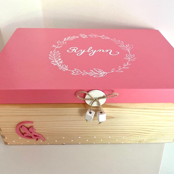 Painted Keepsake Box - Etsy