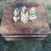 Unique Hand Painted Gift, Wooden Box, Box With Feathers, Indian Style ...
