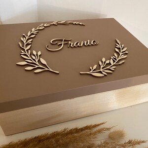 Bespoke Memory Box With Name for Girl, Legacy Box, Memory Box, Baby ...