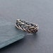 Braided Copper Ring, Alternative Wedding Band Ring, Friendship Ring for ...