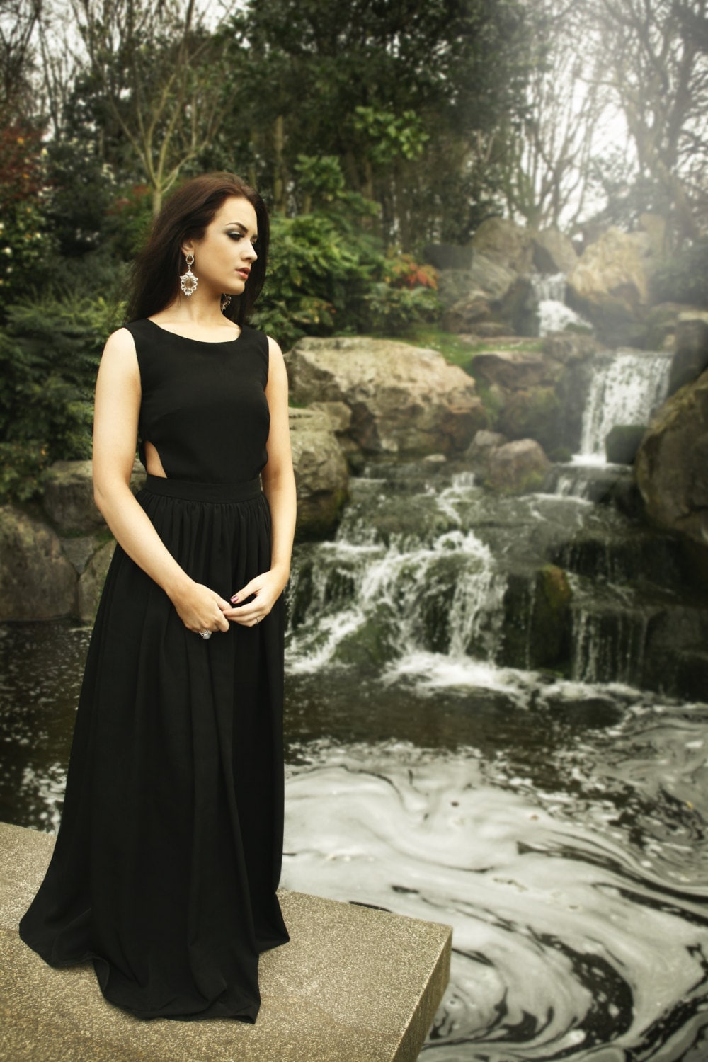 Simple Dress With Lovely Shapes Sleevless and Long Perfect - Etsy