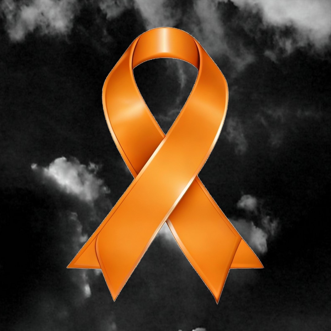 Orange Awareness Ribbon Sticker - Self-adhesive, Fade Resistant - Etsy