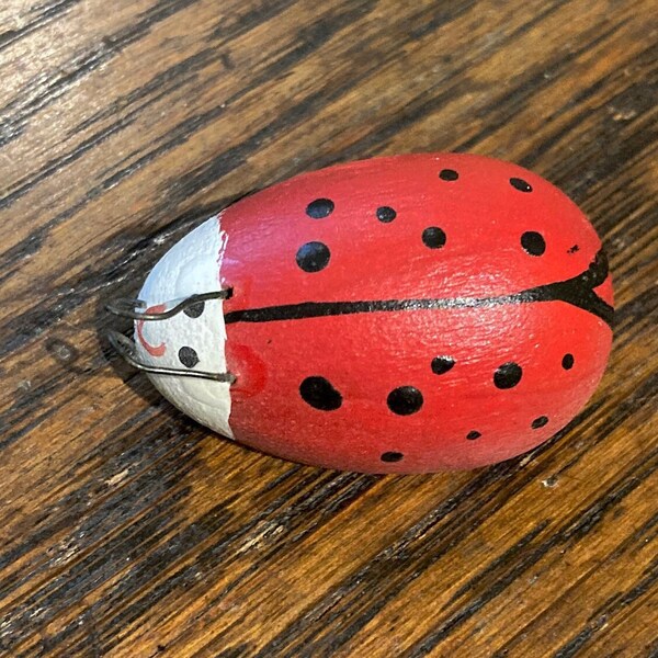 Lady Bug Pin - Etsy