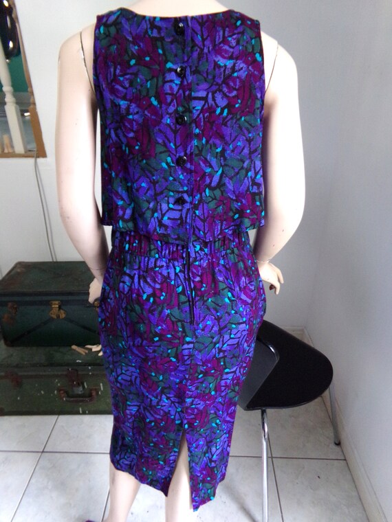 LOVELY 1990s Rayon Layered Frock by "ALL That JAZZ" … - Gem