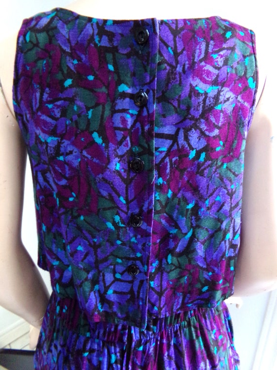 LOVELY 1990s Rayon Layered Frock by "ALL That JAZZ" … - Gem