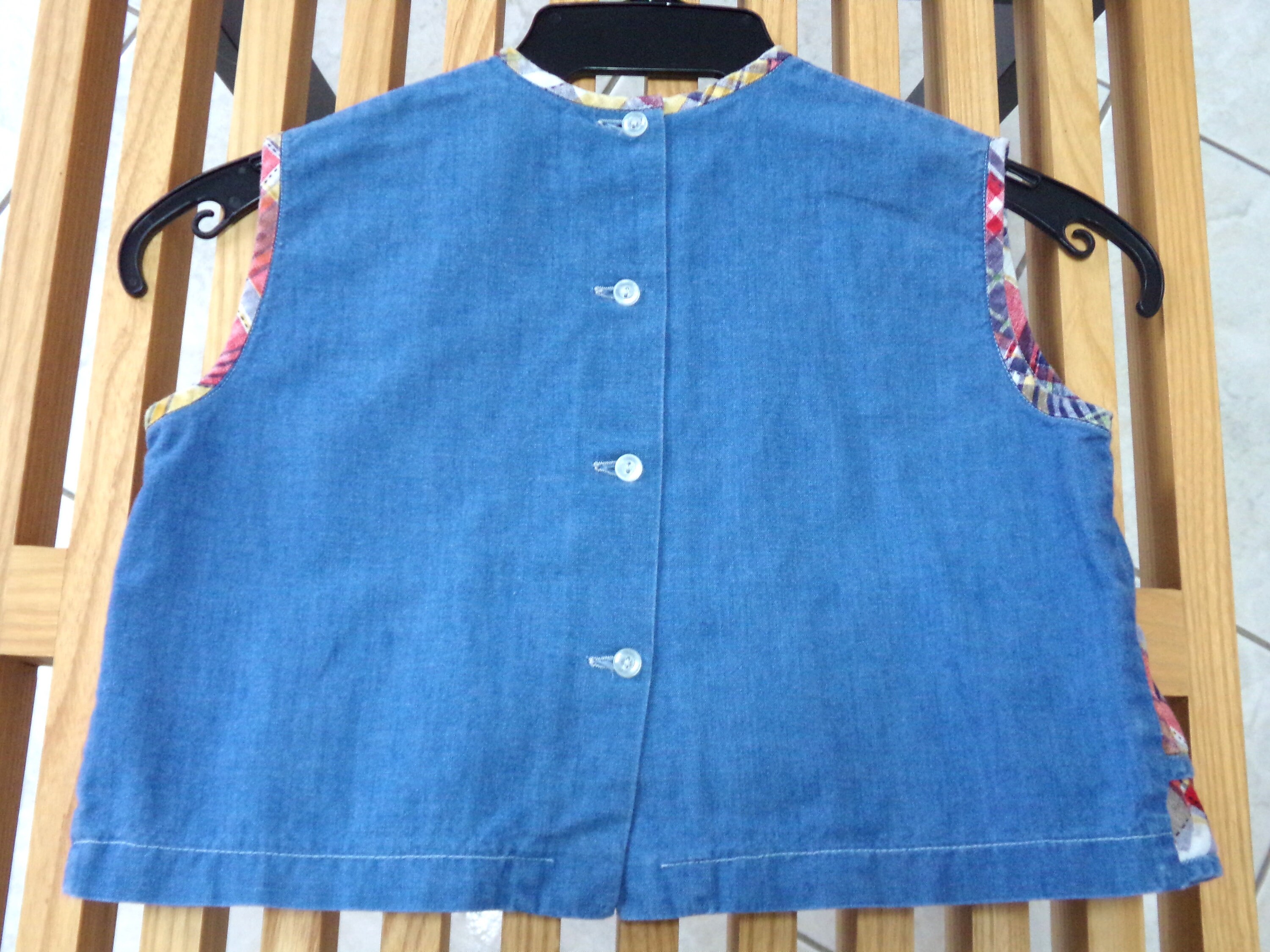 RETRO 1980s Little Girls Top With PLAID Ruffles and Trims! - Etsy