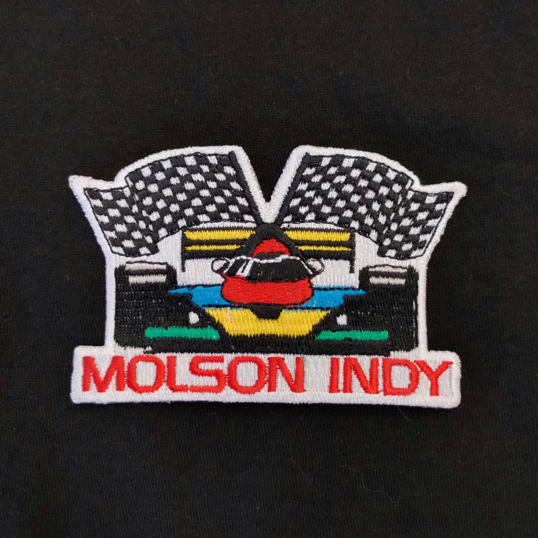 VINTAGE Embroidered "molson Indy" Patch - Etsy