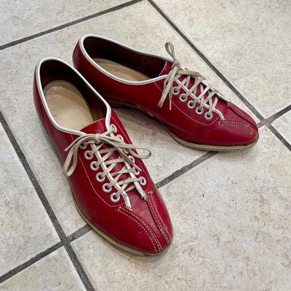 Vintage Bowling Shoe - Etsy