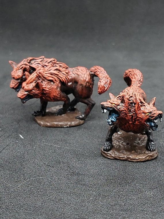 Professionally Painted Death Dogs | Etsy